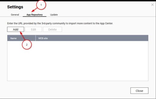 Install the REPO - MyQNAP